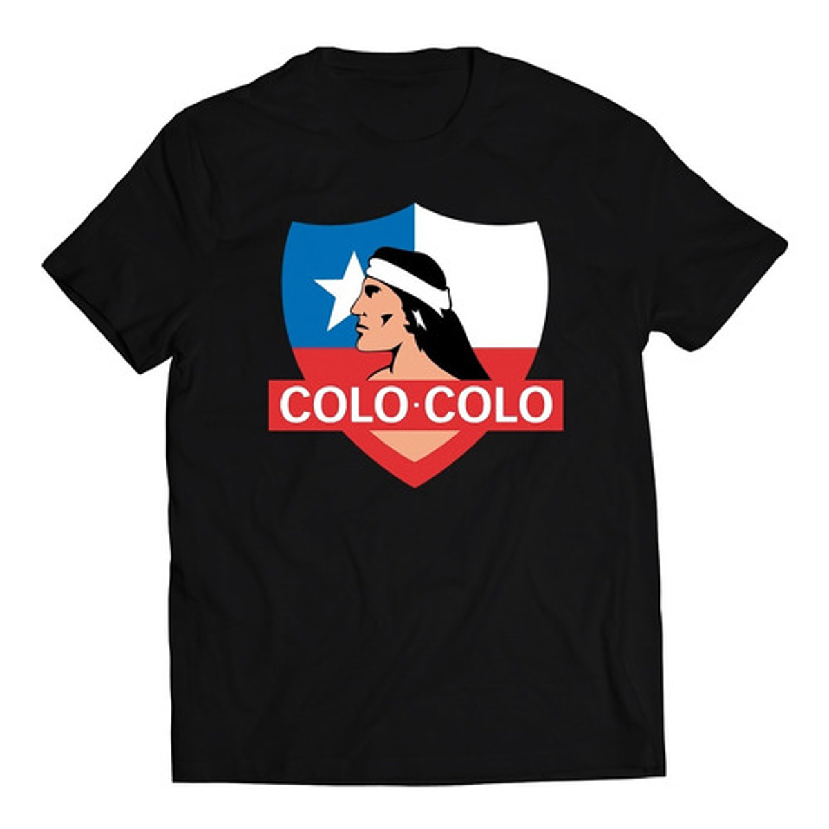 Polera Deporte / Colo-colo / Bandera Chile