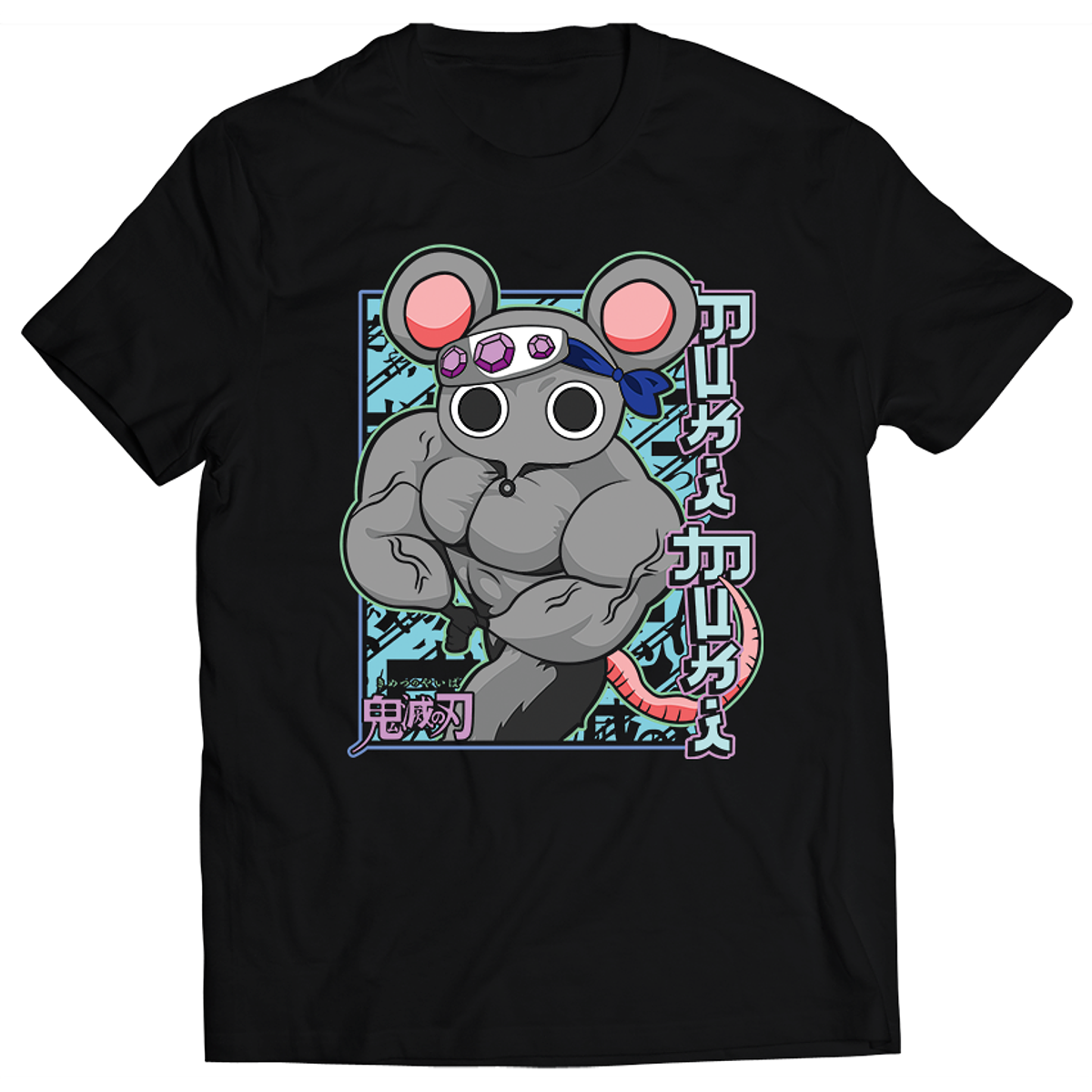 Polera Anime Demon Slayer - Muki Muki