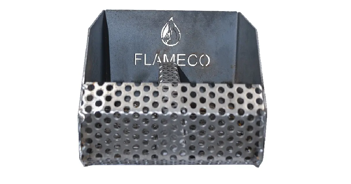 Canastillo de pellet para estufa a combustión