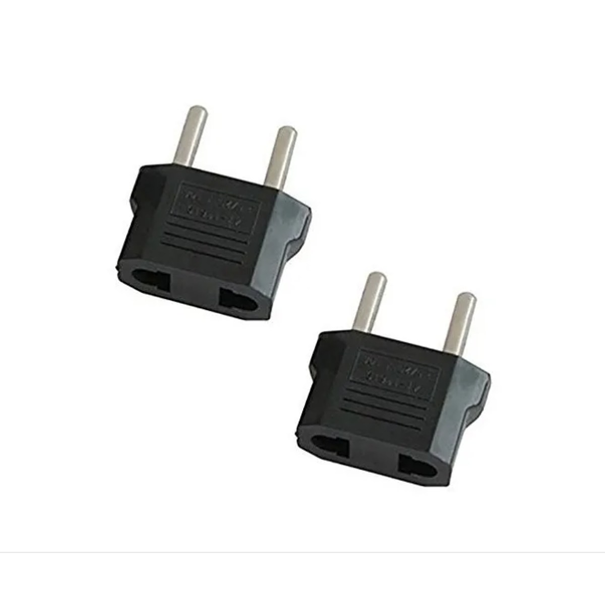 Adaptador Enchufe Universal Europeo Americano Negro