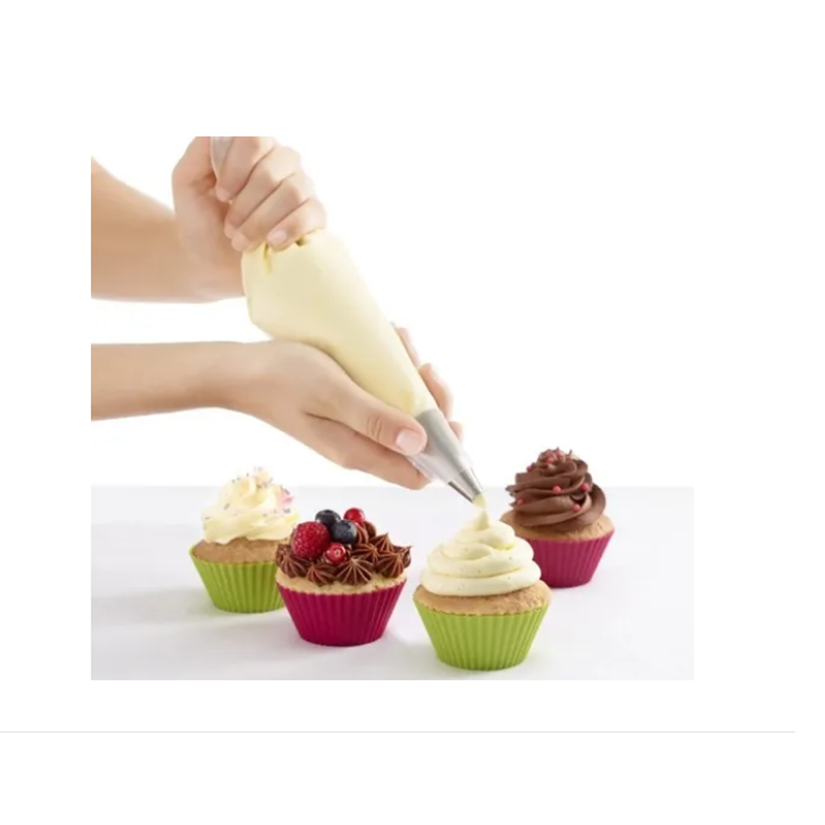 Manga Pastelera 30 Cm Desechables 100 Unidades