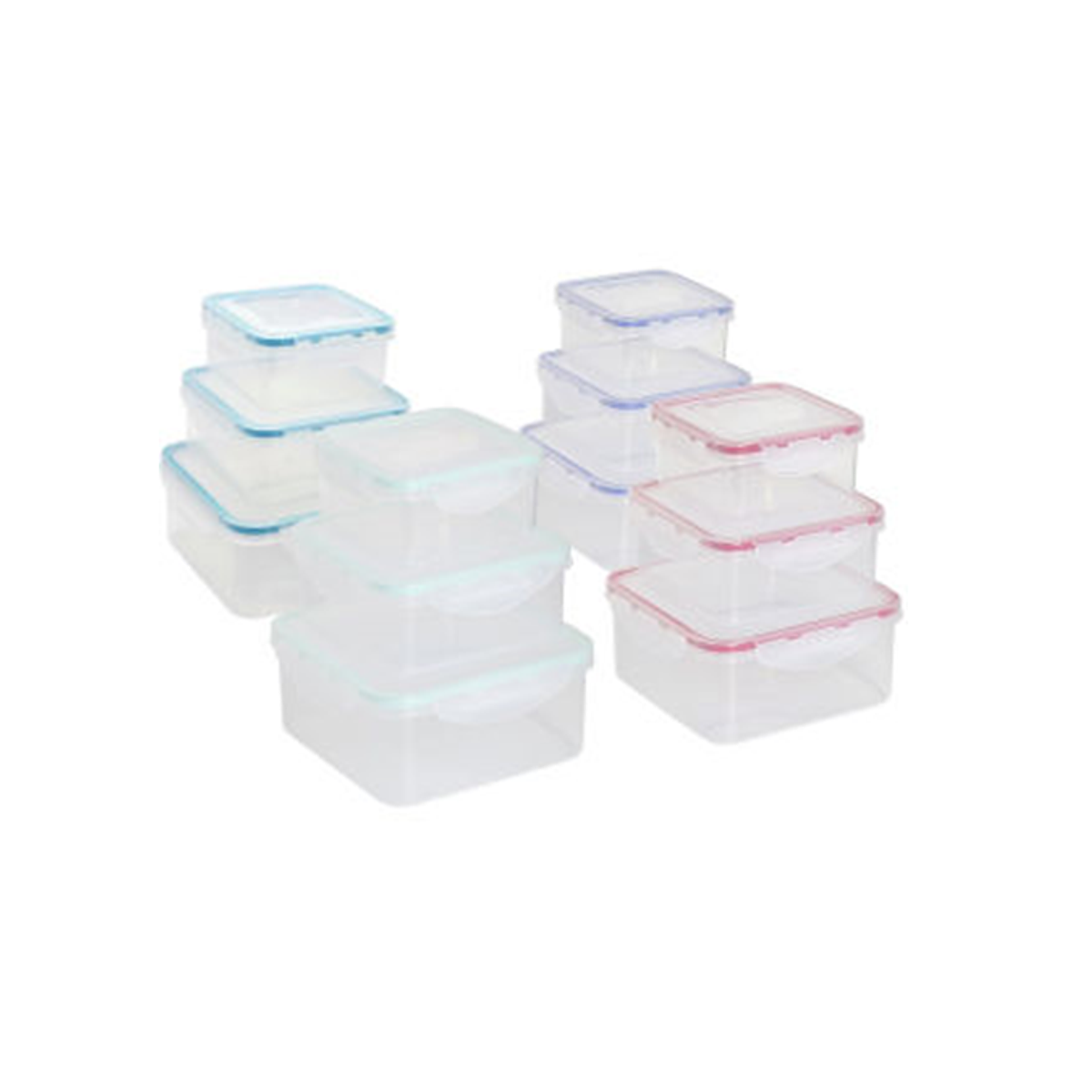 Set De 3 Taper Tupper Hermetico Plastico Comida