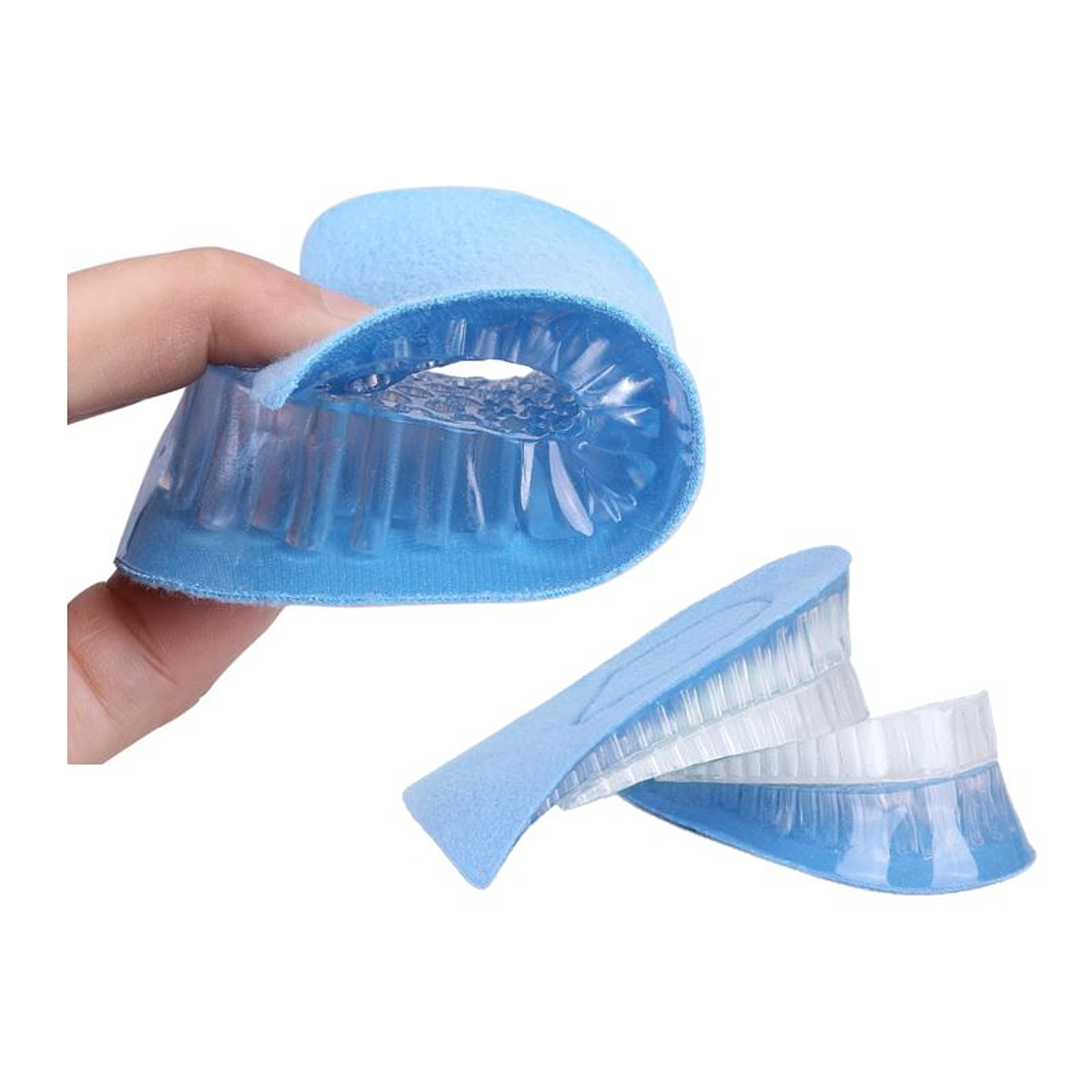 Taloneras Plantillas Silicona Unisex Para Aumentar Altura