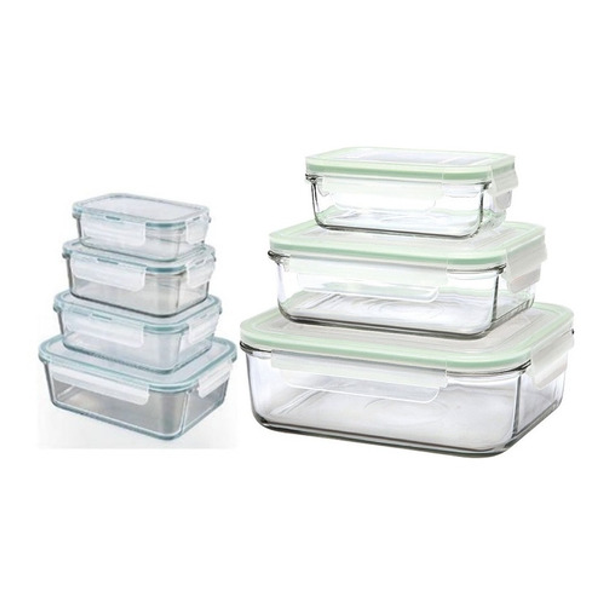 Set De 4 Tapper Tuper Hermeticos Para Comida