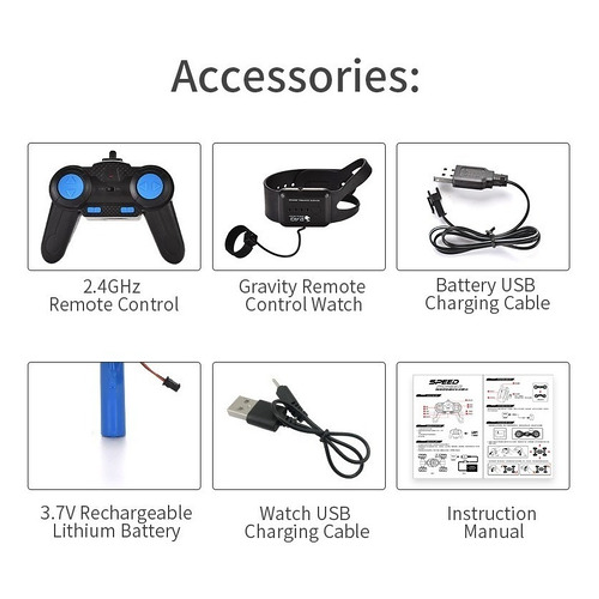 Auto Control Remoto Reloj Gesto Sensor Cross Coche