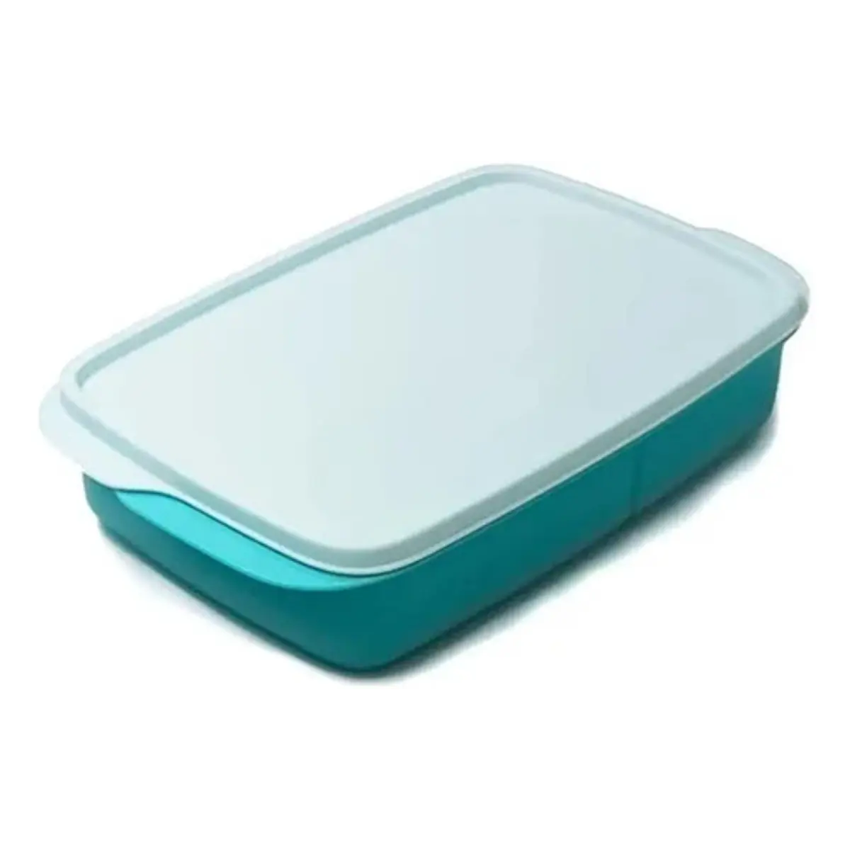 Taper De 3 Divisiones Plastico Para Comida Fuente Colores