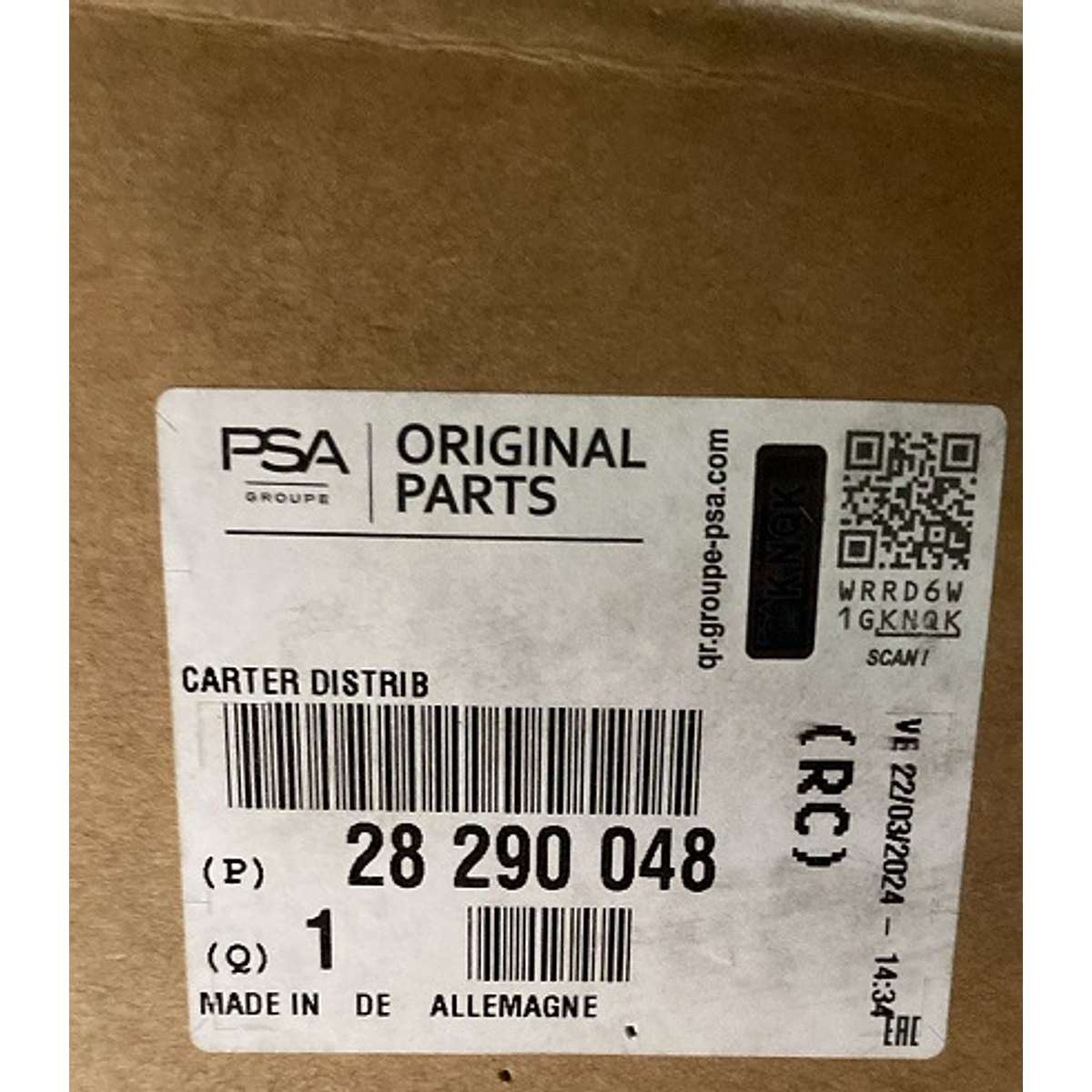 BOMBA DE ACEITE OPEL ASTRA 1.4 CON TURBO (SOLO A PEDIDO ALEM