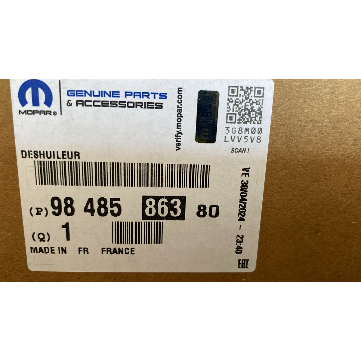 TAPA VÁLVULAS MOTOR HDI 2.0 PEUGEOT EXPERT (LLEGAN EN 60 DÍA