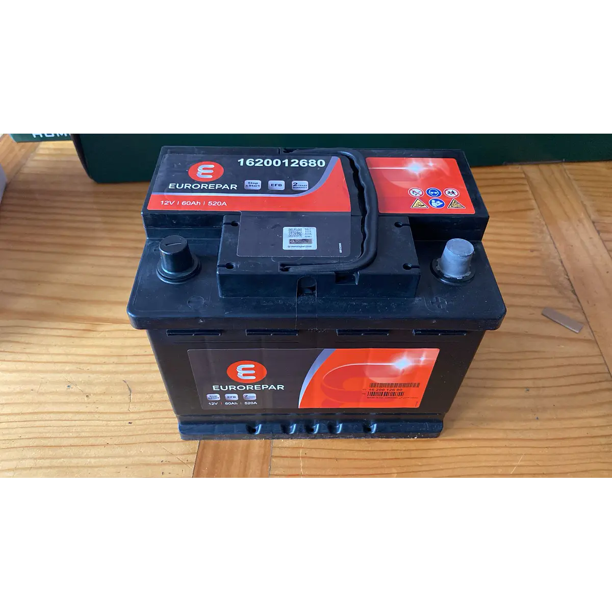 BATERIA EUROREPAR STAR/STOP EFB MODELO (VER DESCRIPCIÓN)