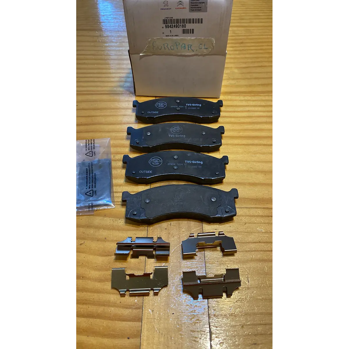 PASTILLAS DE FRENOS CITROEN C3 2025