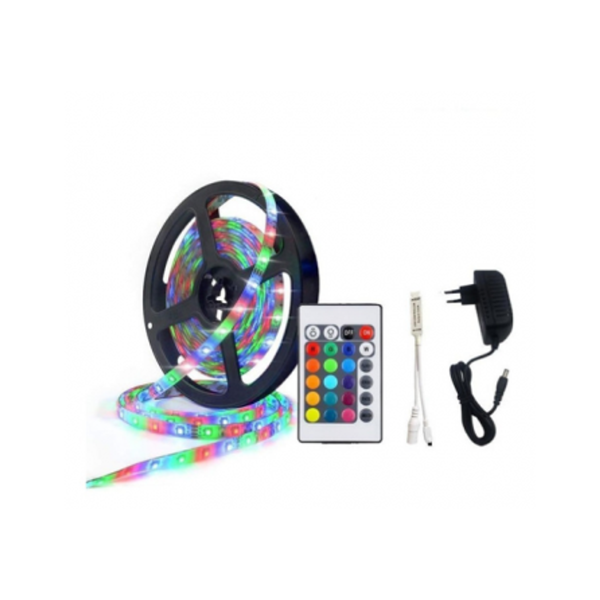 LUCES LED 5 MT ENCHUFE