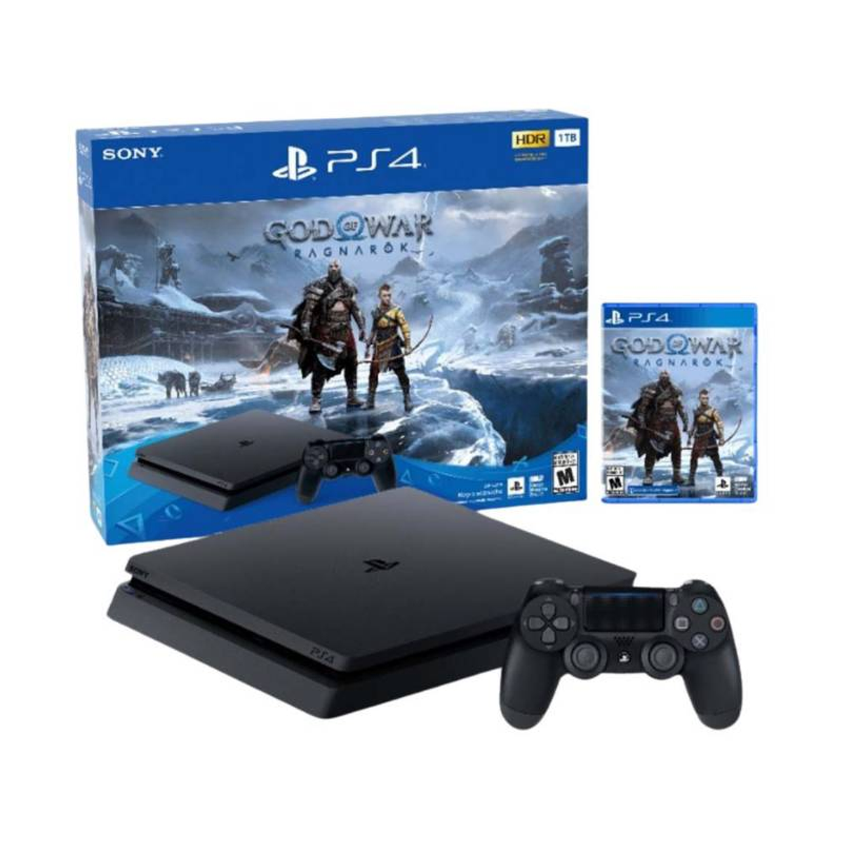 Consola PS4 Sony + Juego God Of War Ragnarok