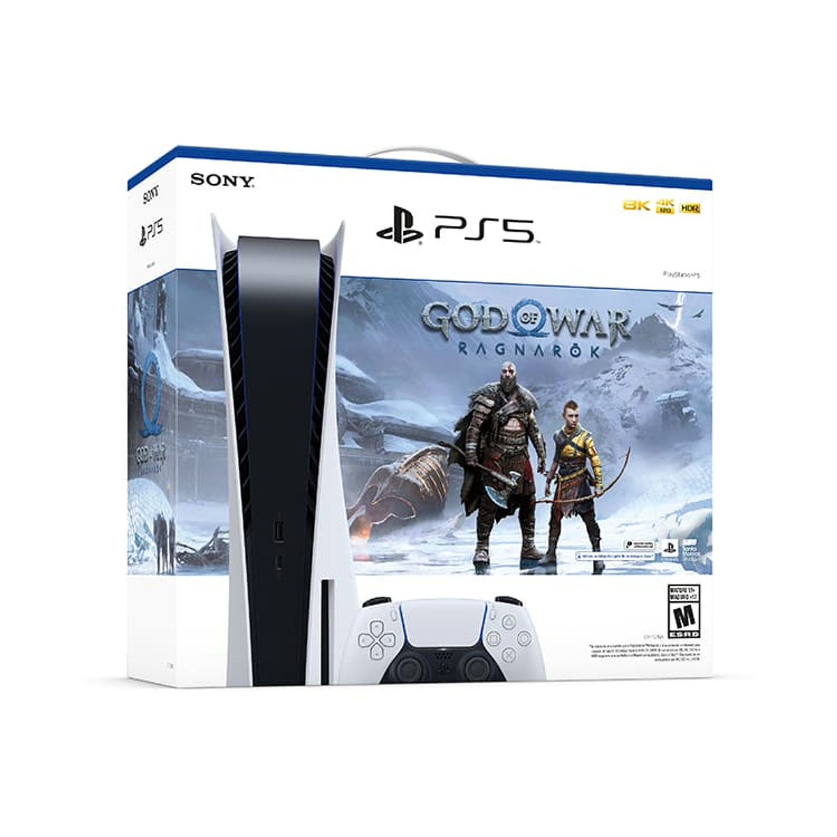 Consola ps5 Lector + god of war ragnarock