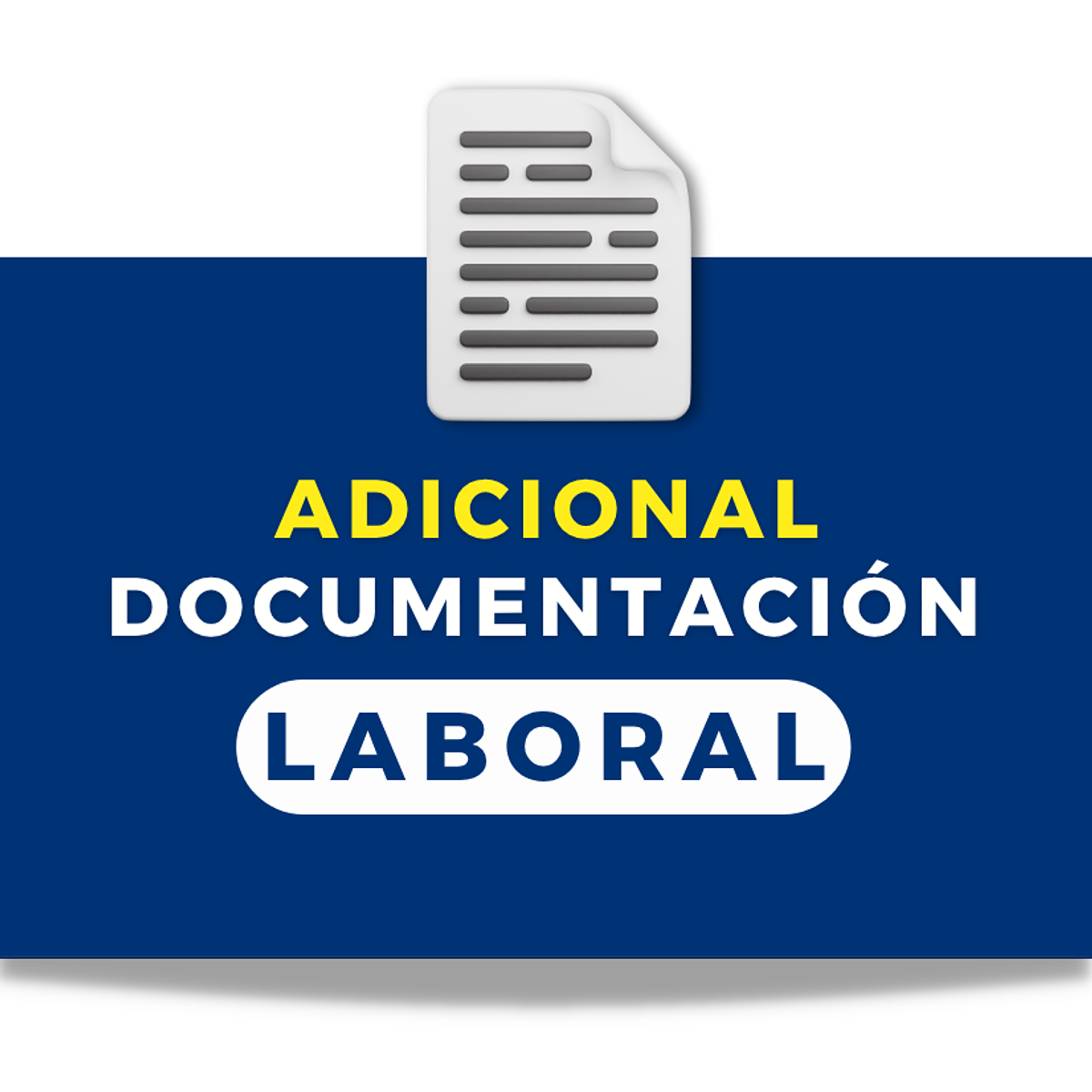 Adicional documentación laboral