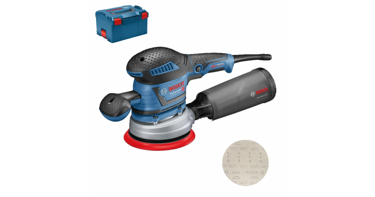 Lixadora orbital GEX 40-150 BOSCH + L-BOXX by JJ Pinto