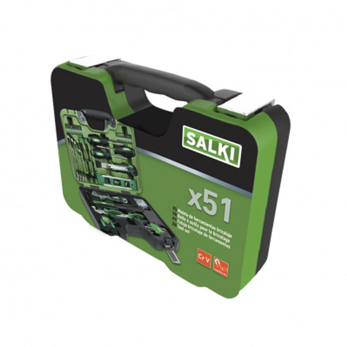 Mala de Ferramentas 51 pcs SALKI