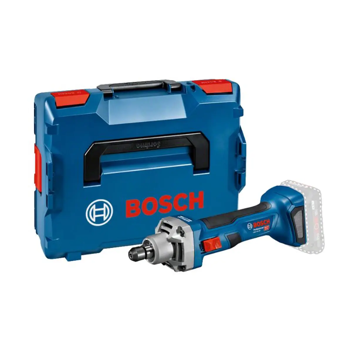 Retificadora direita sem fio GGS 18V-20 + L-BOXX BOSCH
