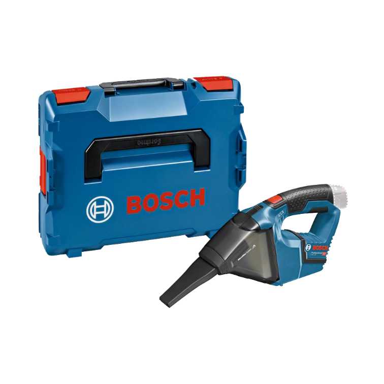 Aspirador sem fio GAS 12V + Mala L-BOXX BOSCH
