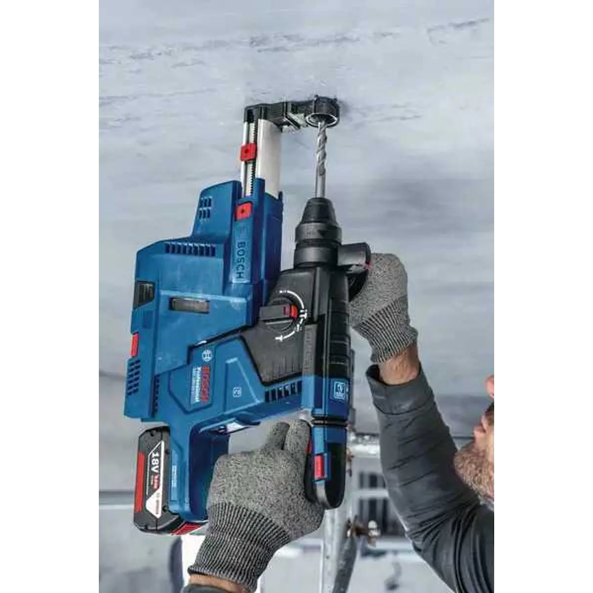 Martelo perfurador SDS Plus sem fio GBH 18V-24 C BOSCH