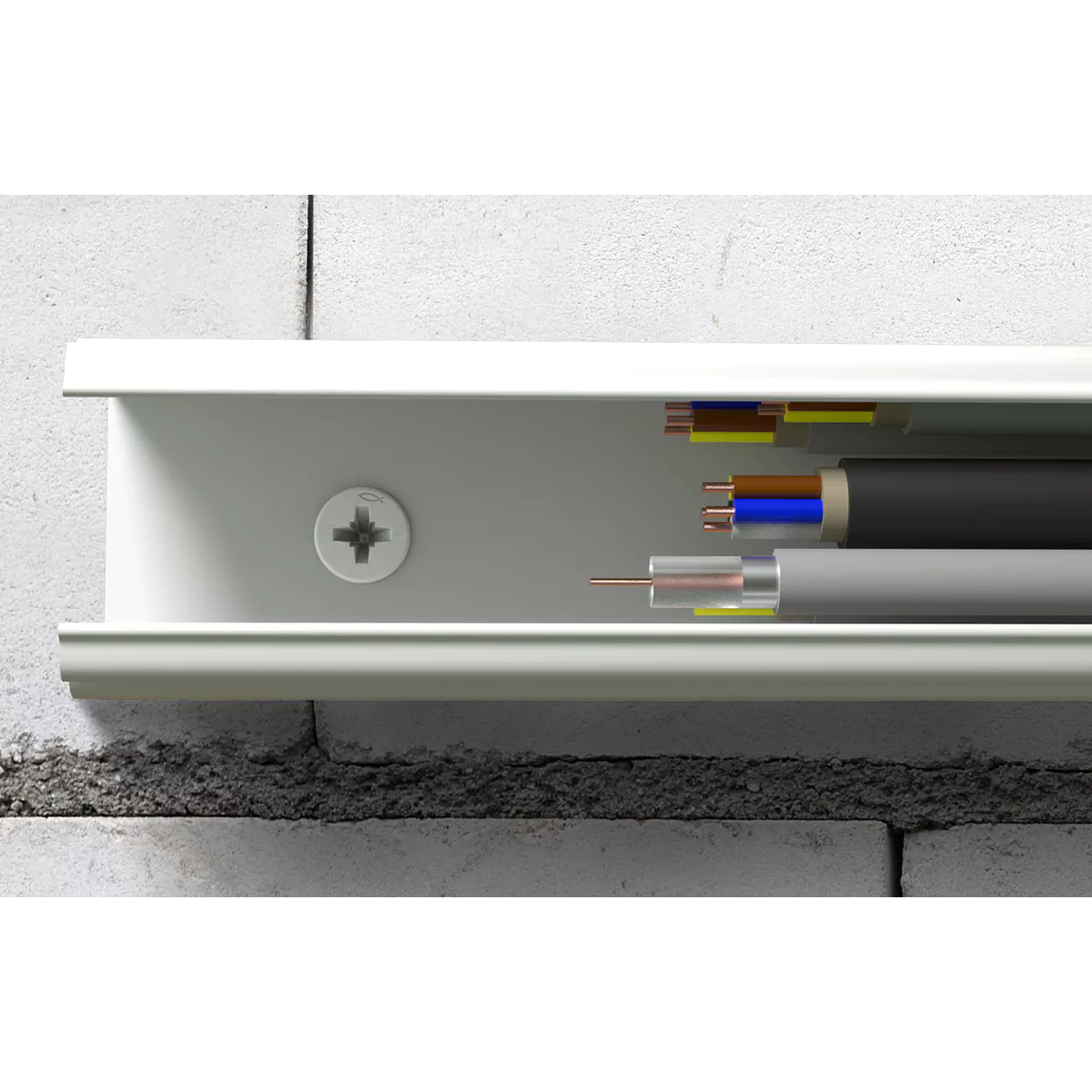 Bucha Nylon Tapit com parafuso N-S FISCHER (100 un.)