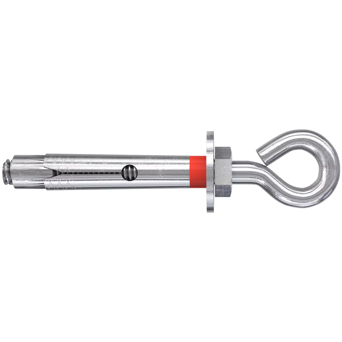 10 Un. Bucha Metalica com Gancho Fechado Zincado FSL M12x80