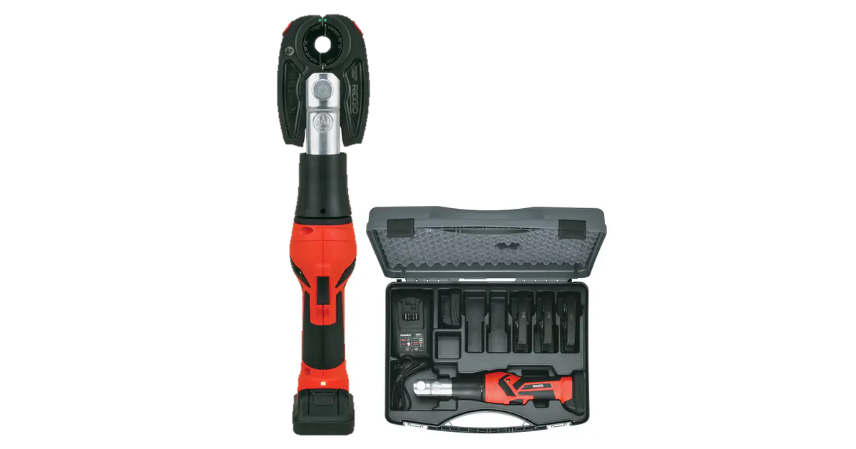 Maquina de Cravar Tubo Pex/Multicamada 10,8V RP 115 + Matriz