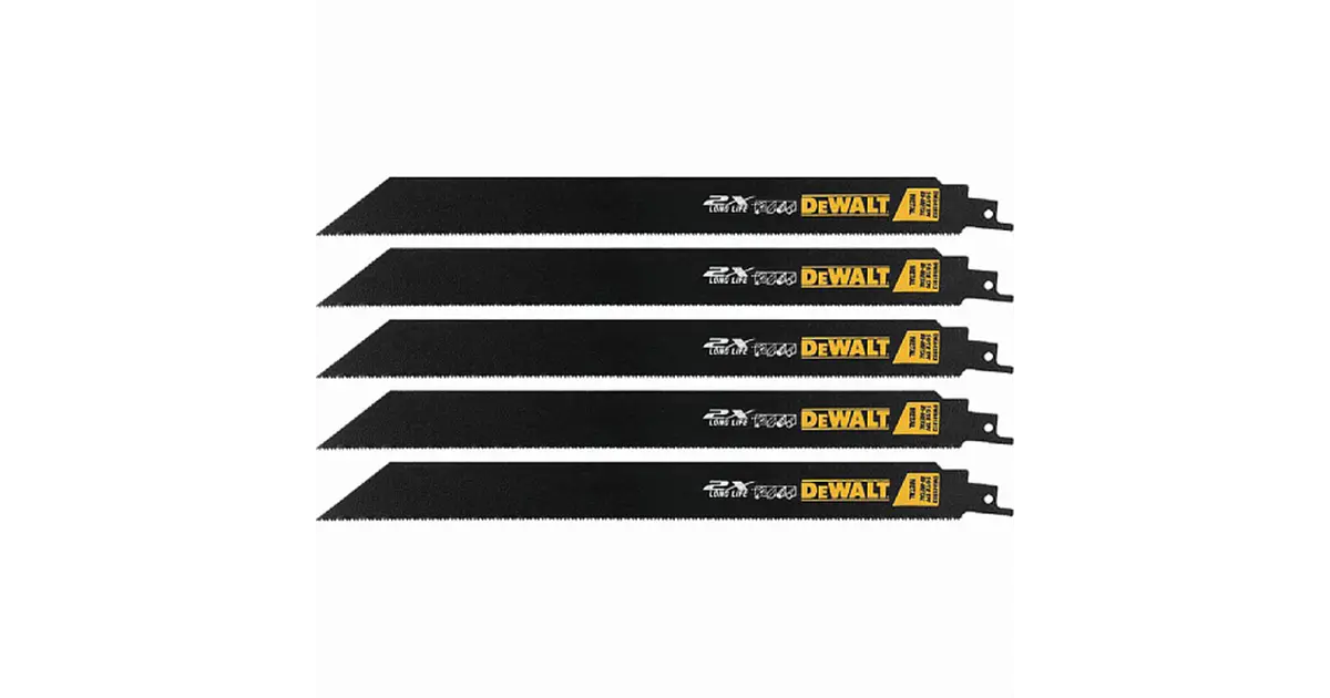 Lâminas de Serra Sabre 305mm Bi-Metal Extreme DT2316L DEWALT