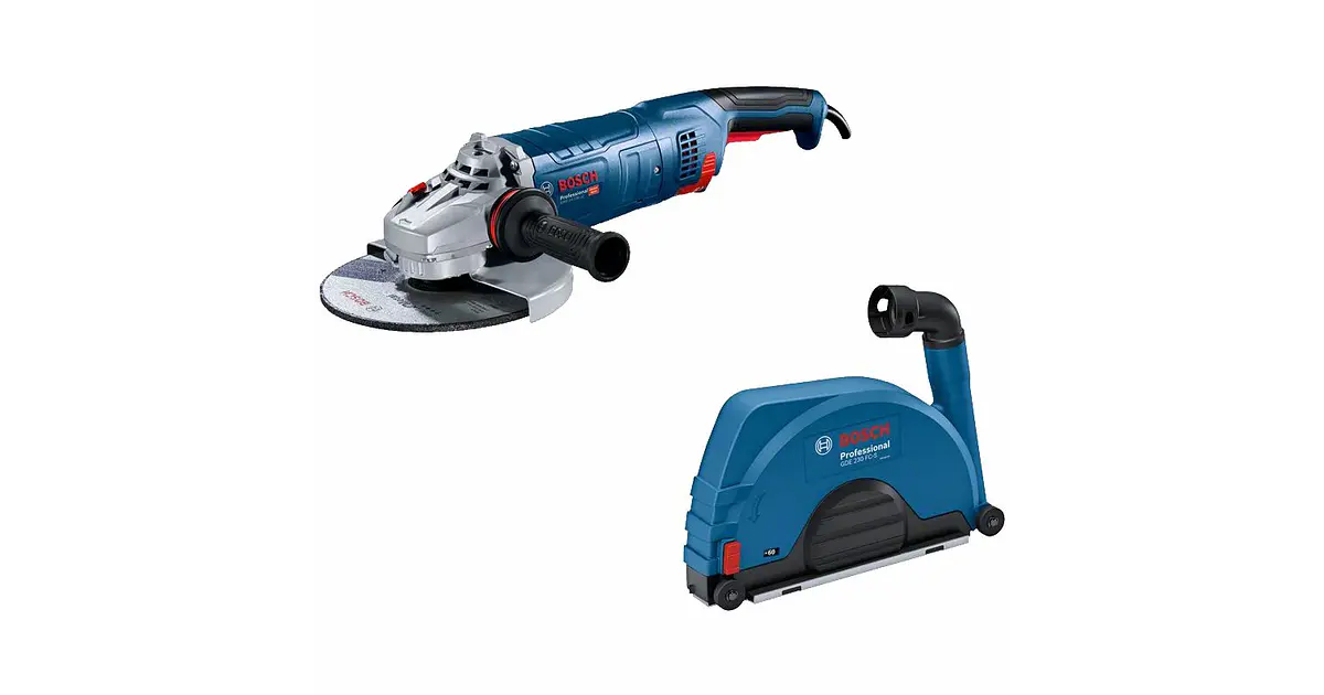 Rebarbadora GWS 24-230 JZ + Resguardo GDE 230 FC-S BOSCH