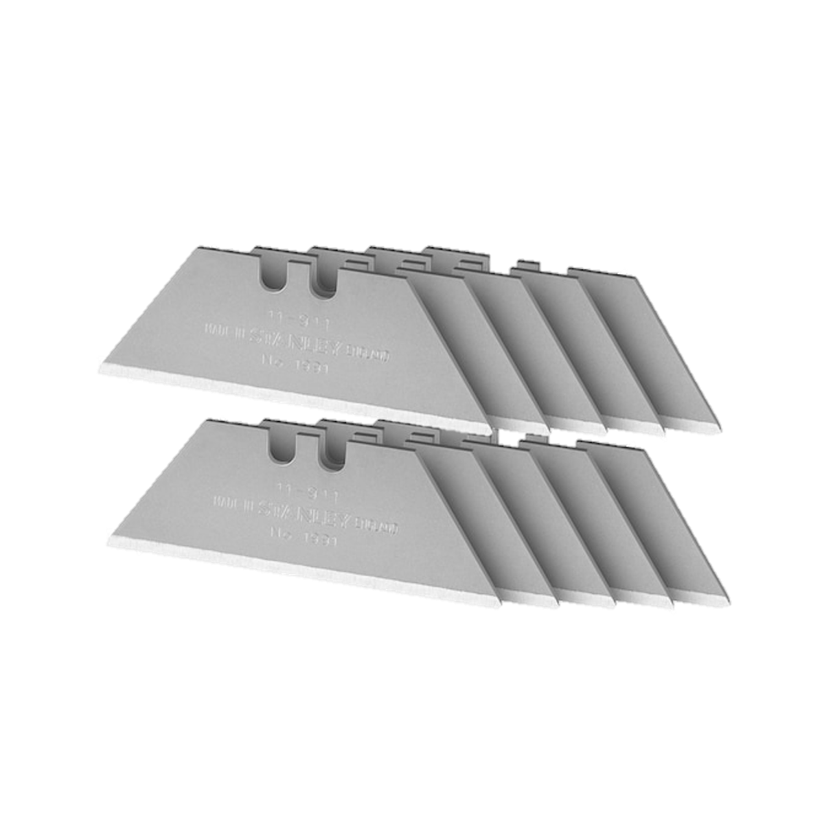 10 Un. de Laminas para Faca Retráctil 1991 STANLEY