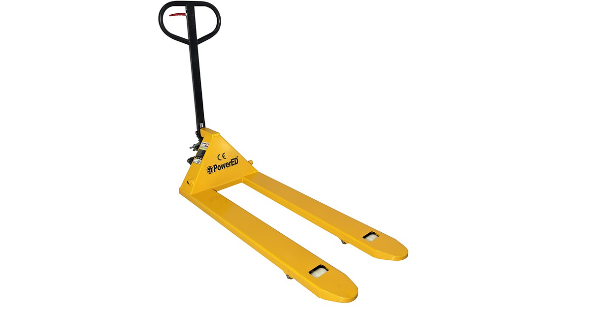 Porta paletes em aço 2000Kg com rodas em Nylon PPT2000NW POW