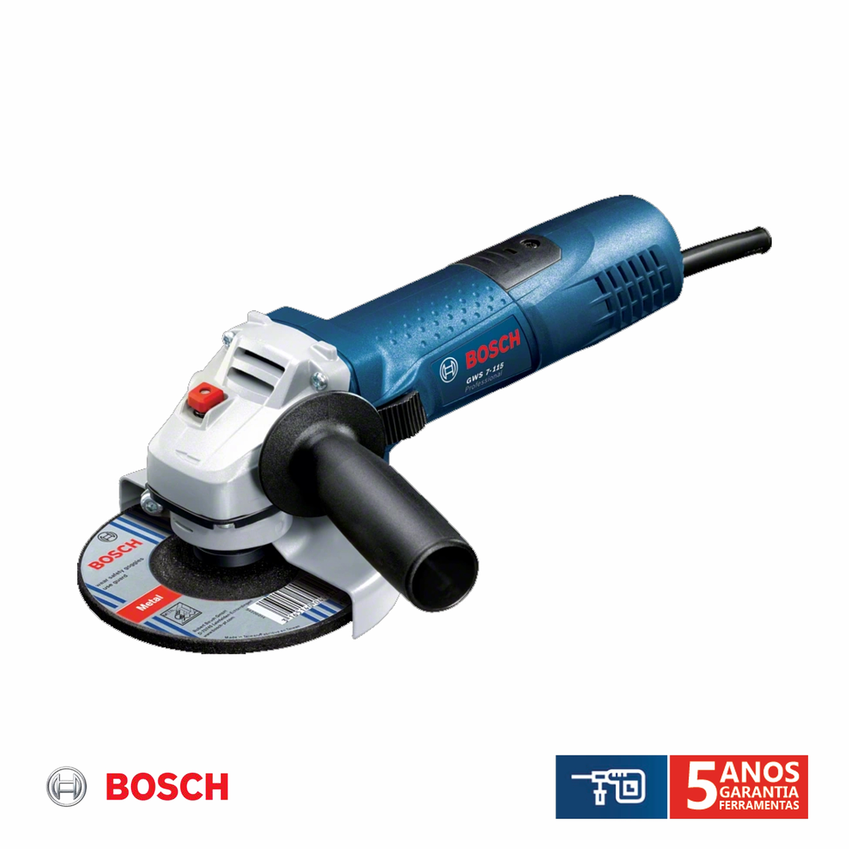 Rebarbadoras pequenas 115 e 125mm BOSCH