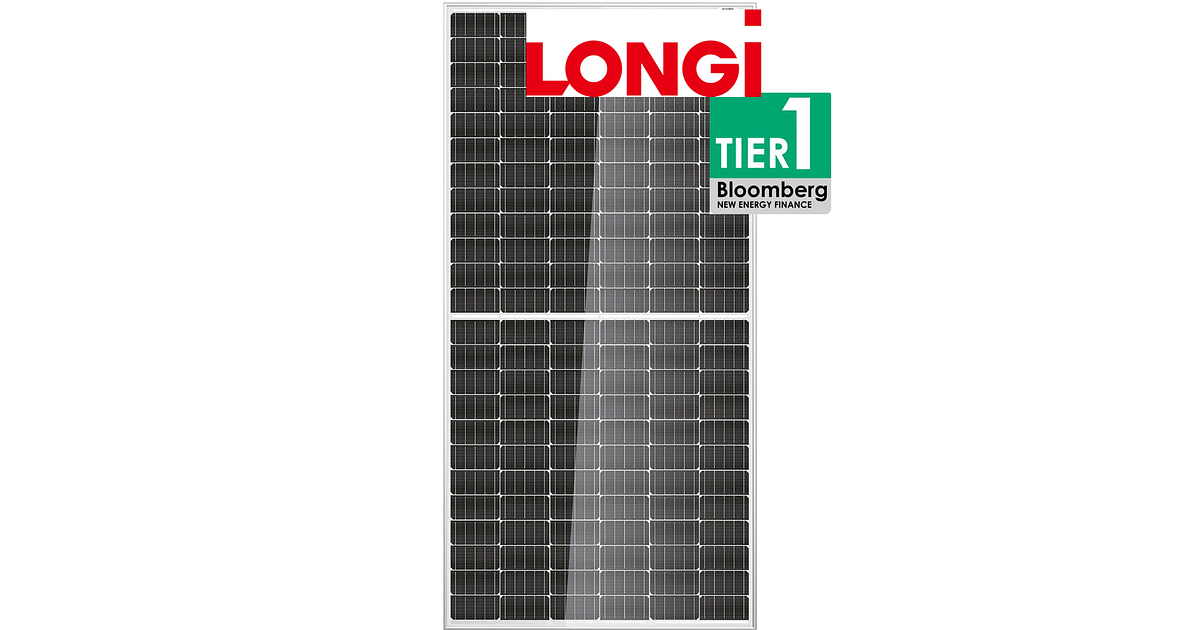 Panel Fotovoltaico Longi 610W Bifacial HPDC