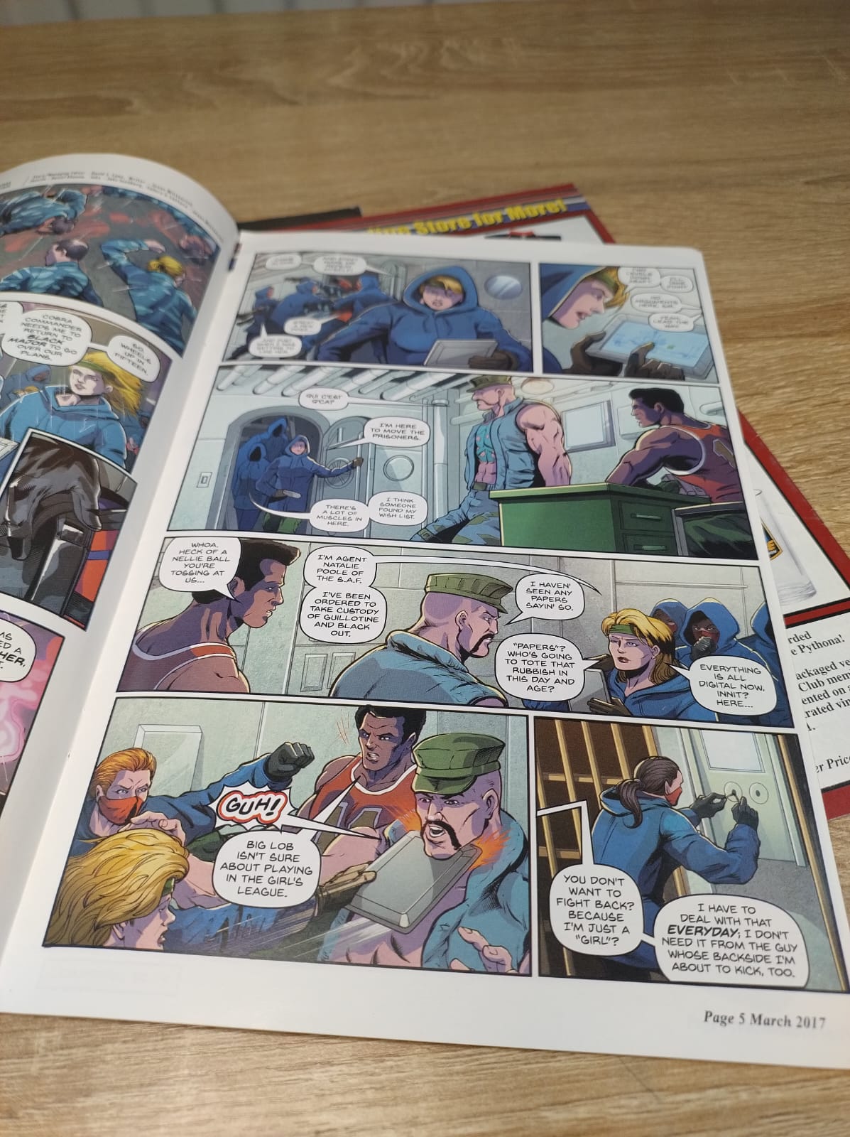 LOTE GI JOE MAGAZINE