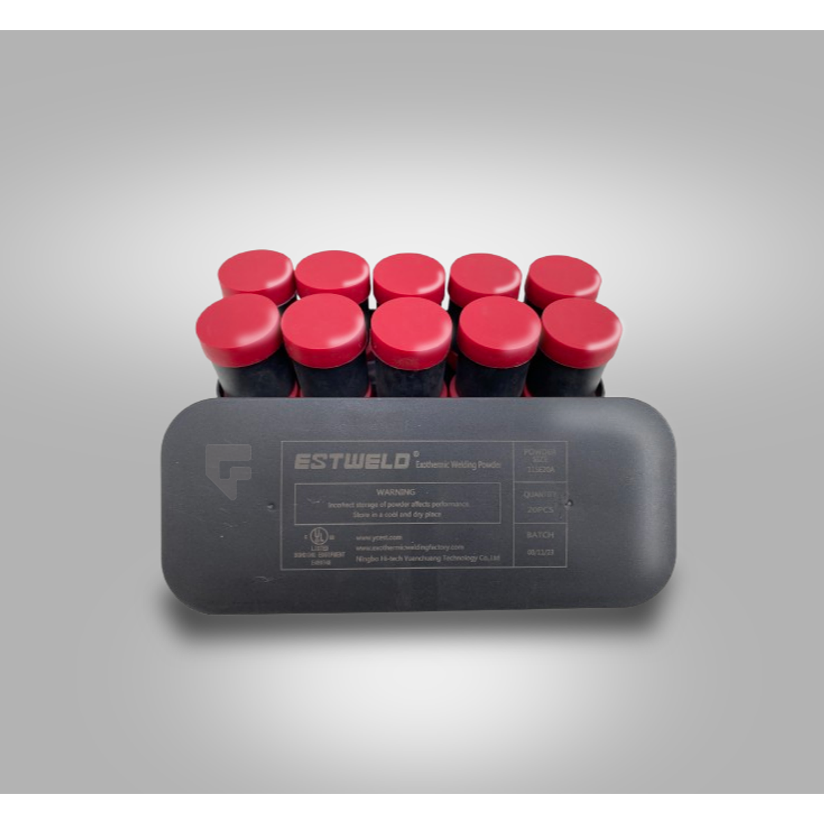 Soldadura Exotérmica 115G Incluye Disco y Pólvora.