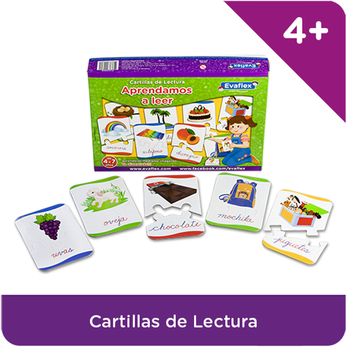 CARTILLAS DE LECTURA | Familia Baby Panda