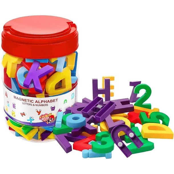 LETRAS MAGNÉTICAS PARA NIÑOS | Familia Baby Panda