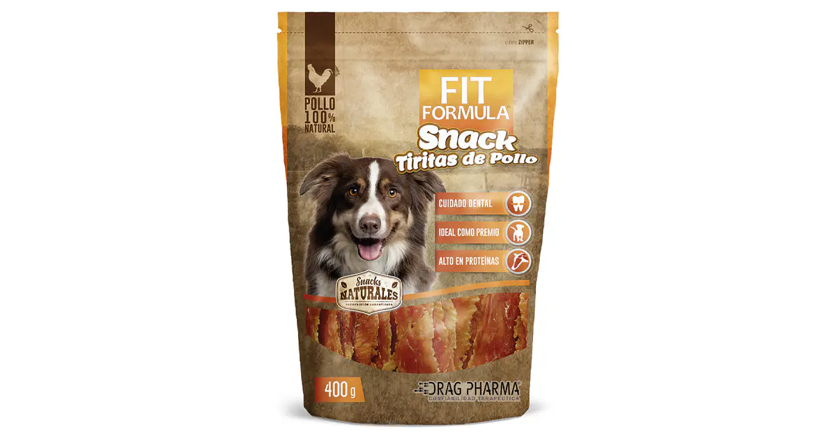 FIT FORMULA SNACK TIRITAS DE POLLO 400 GRS.