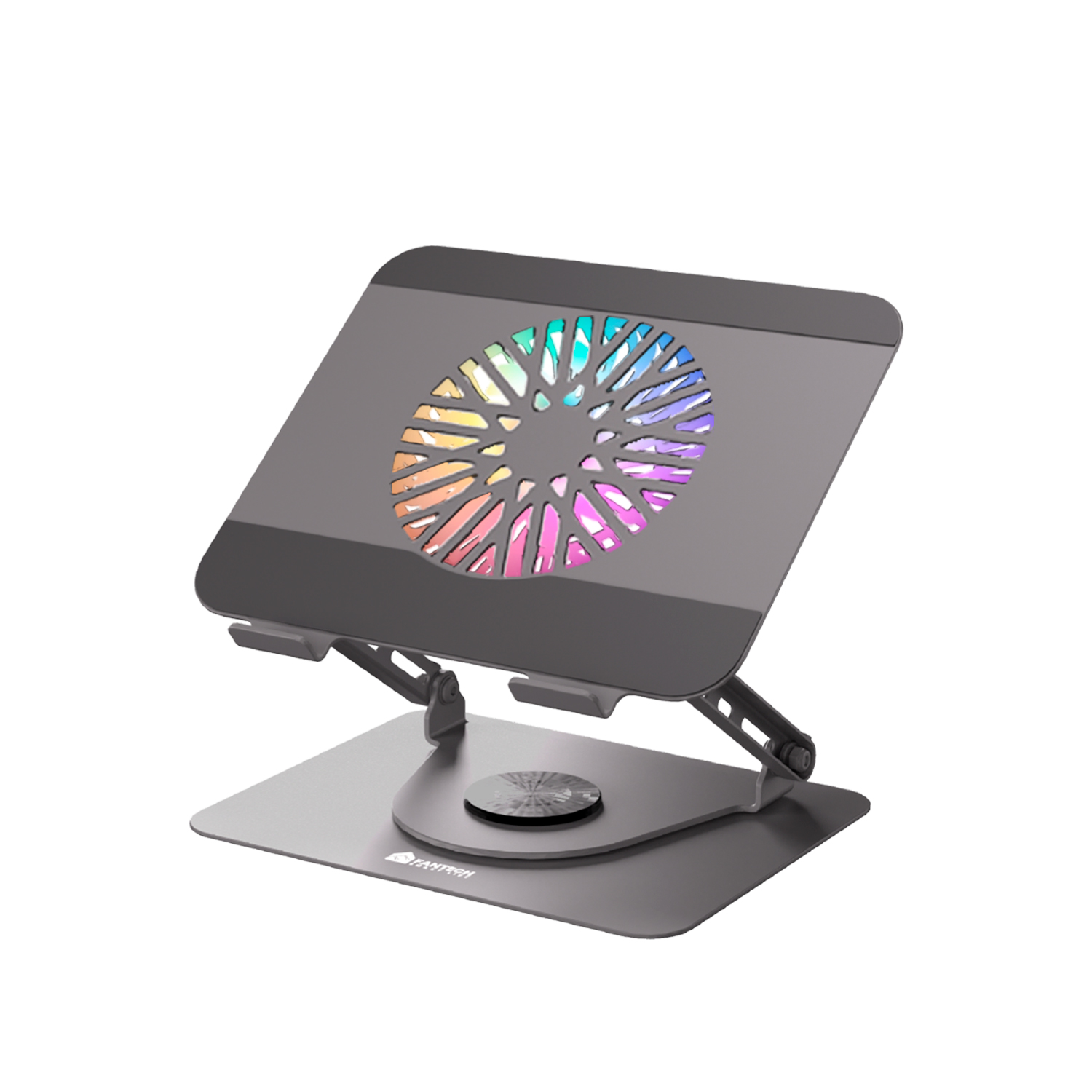 NC30 Grey Base de Notebook con Elevación y Ventilación RGB N
