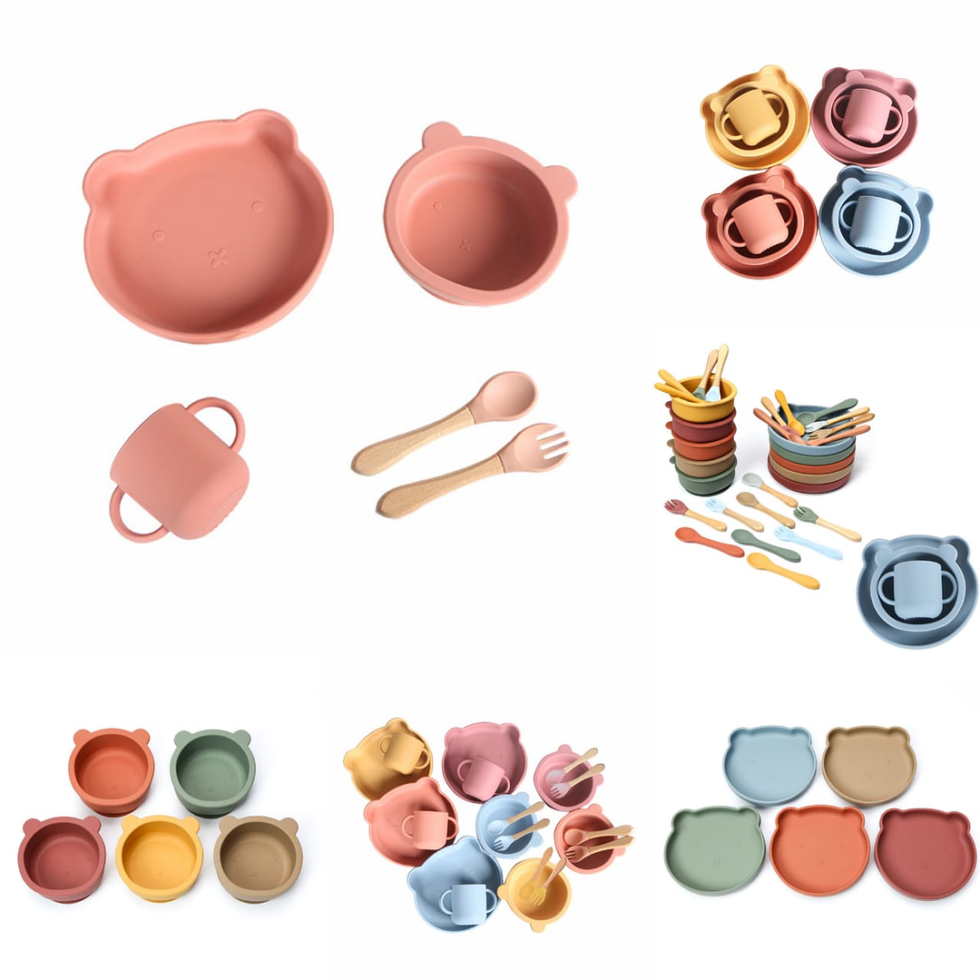 Set De Alimentacion Complementaria SIlicona