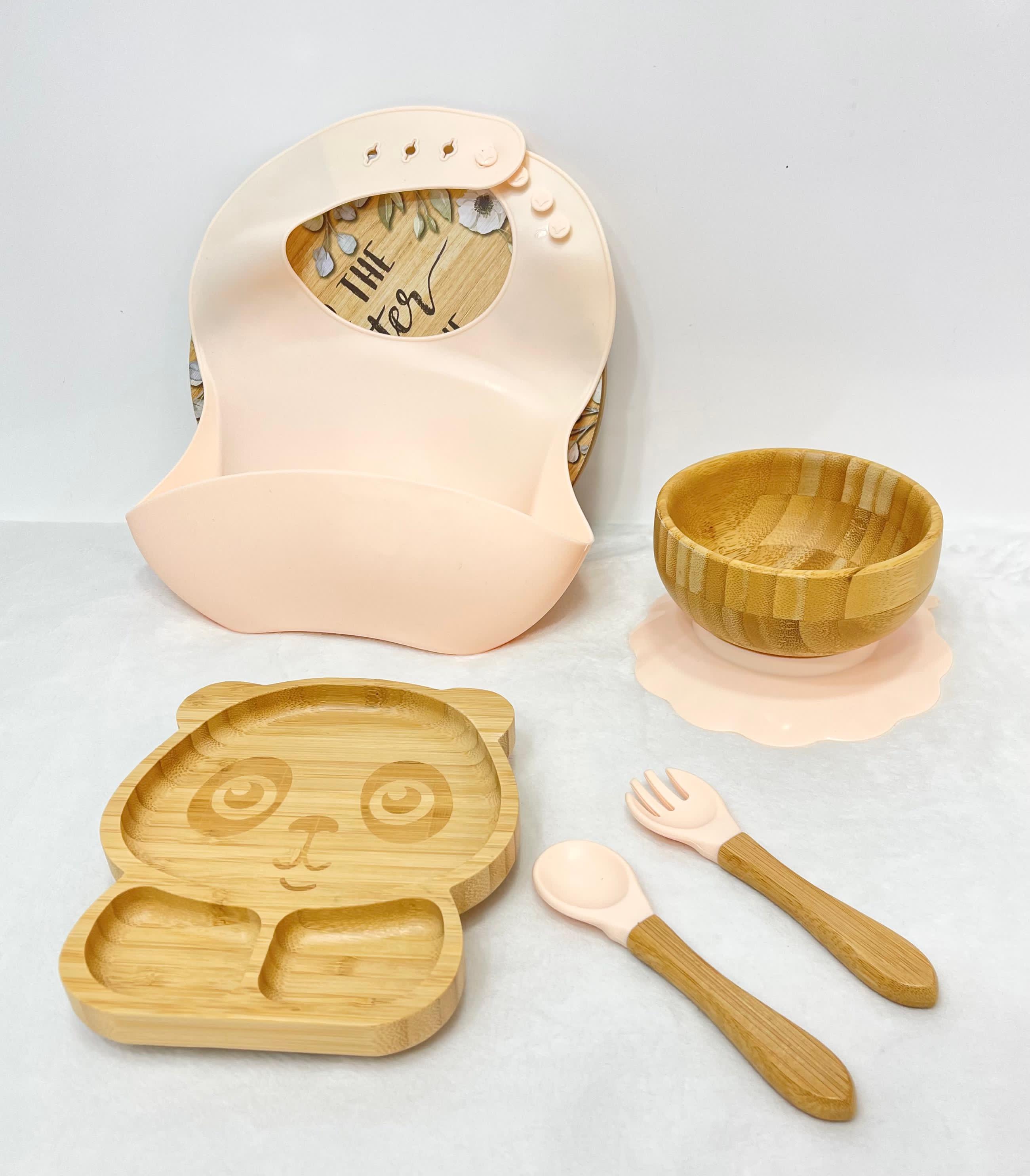 Set Alimentación Complementaria Bambú