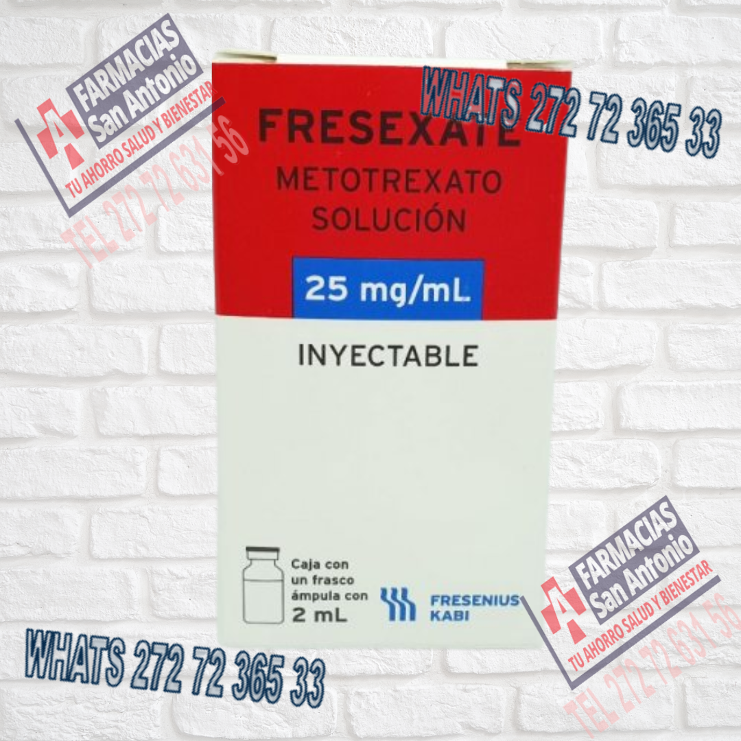 Metotrexato solucion 25 mg/mL Fresexate