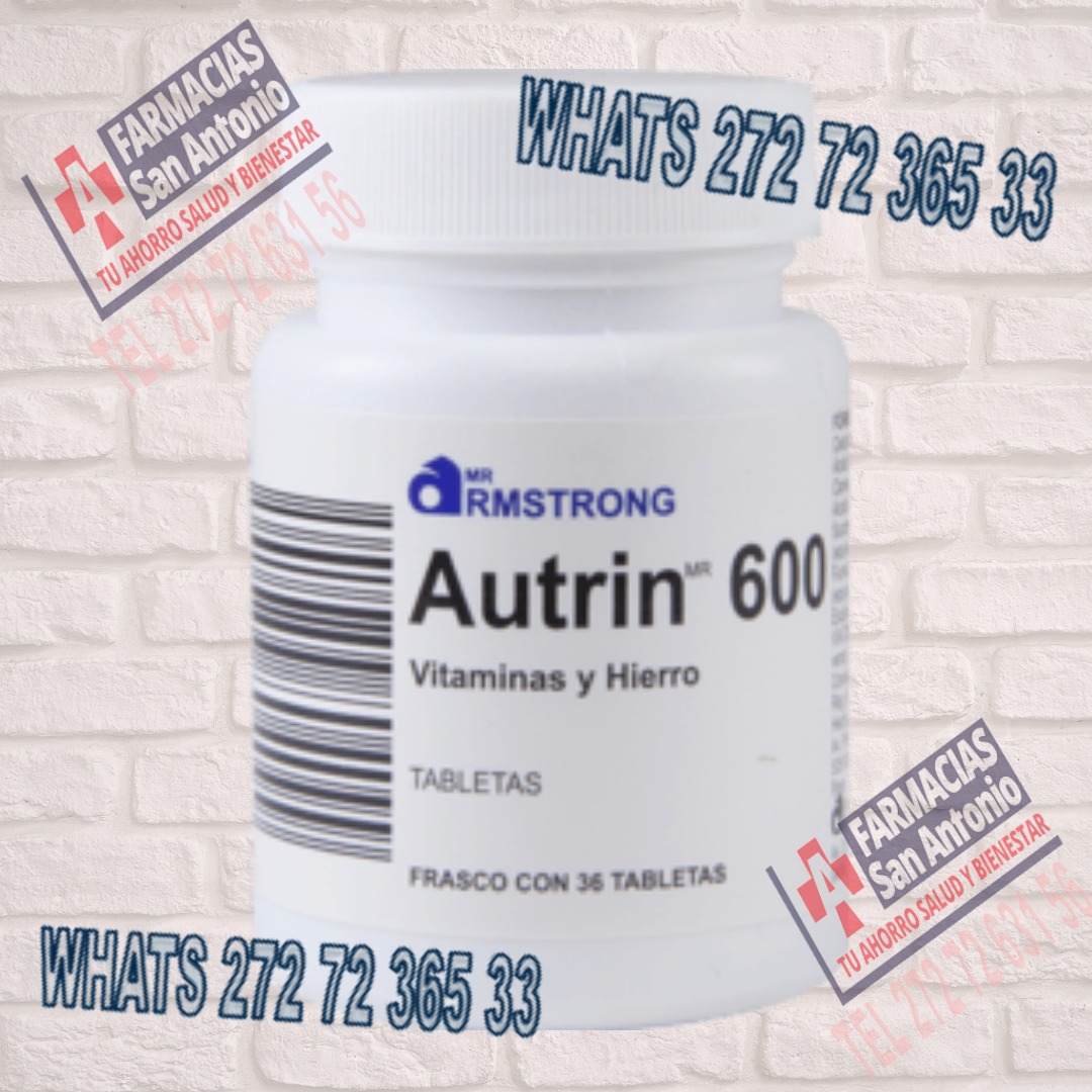 Autrin 600 Frasco con 36 tabletas