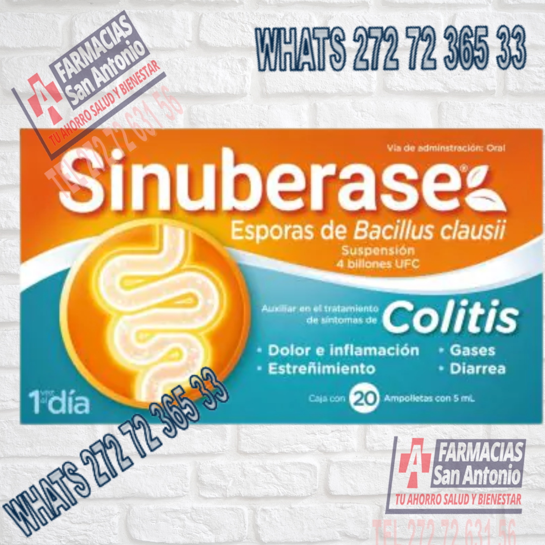 Sinuberase bacilos lácticos 48 comprimidos Promoción