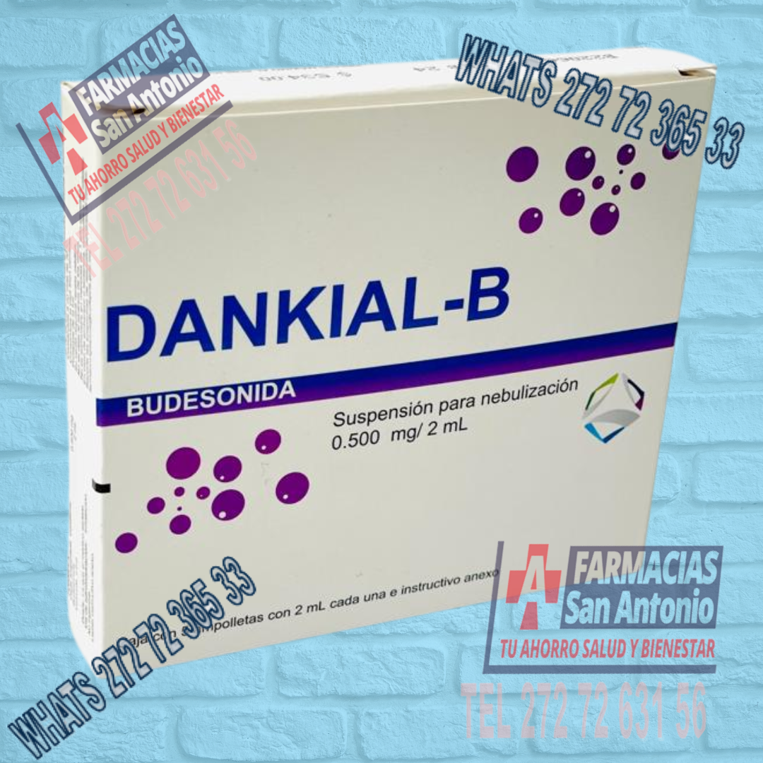Dankial-B Budesonida 0.25mg/2mL Caja 5 ampolletas