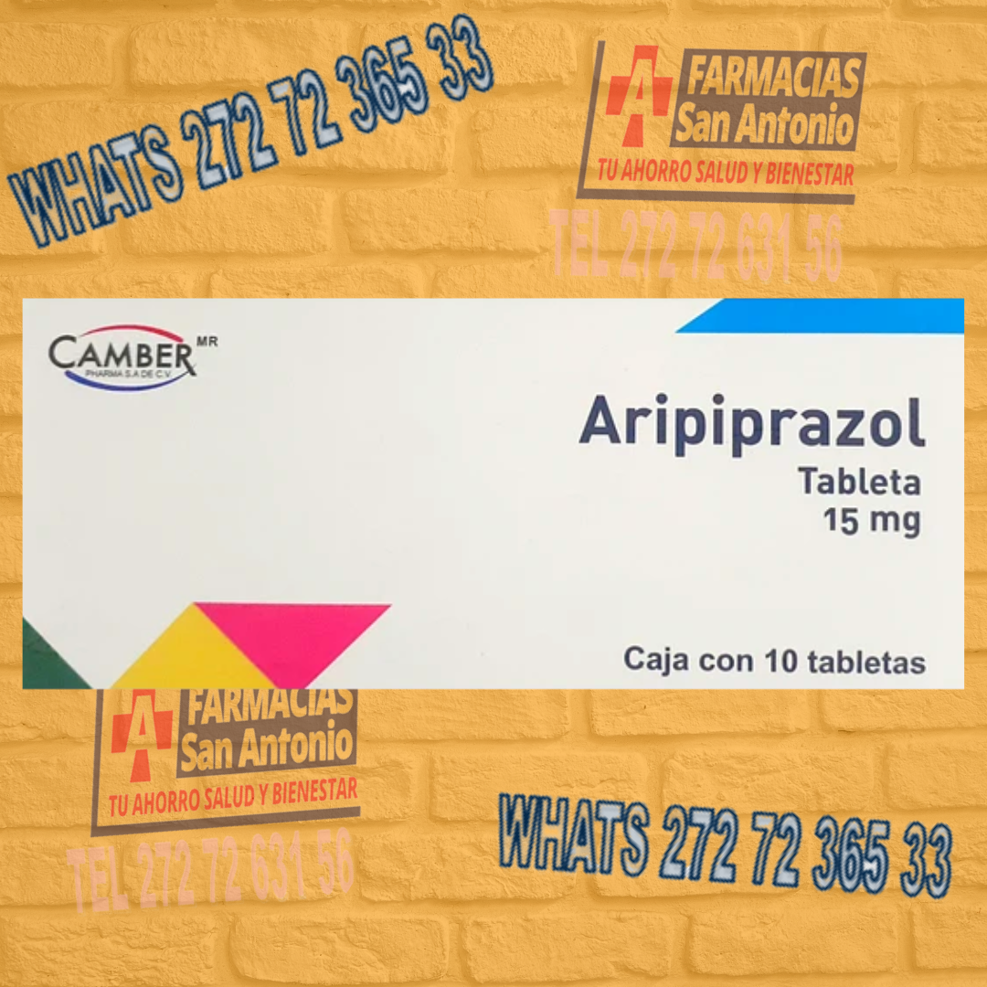 Aripiprazol 15mg 20 Tabletas