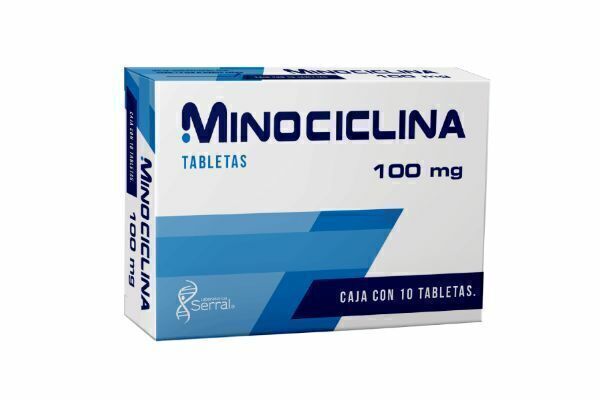 MINOCICLINA 100MG SERRAL 10 TABLETAS