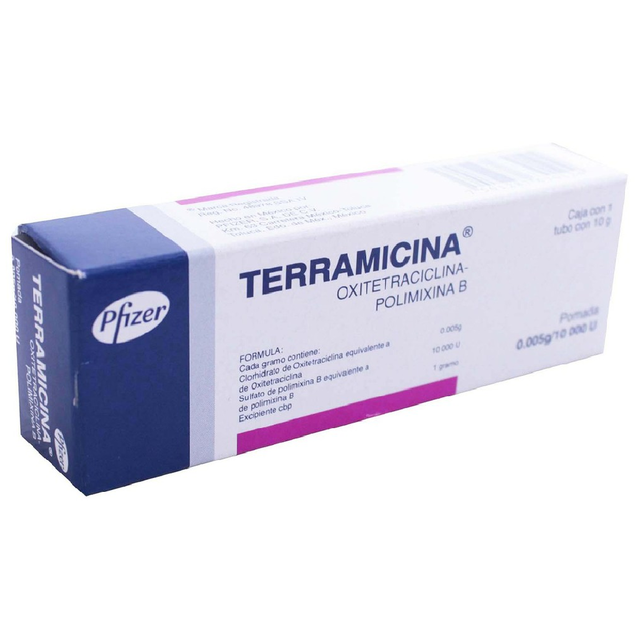 Terramicina ungüento fotalmico