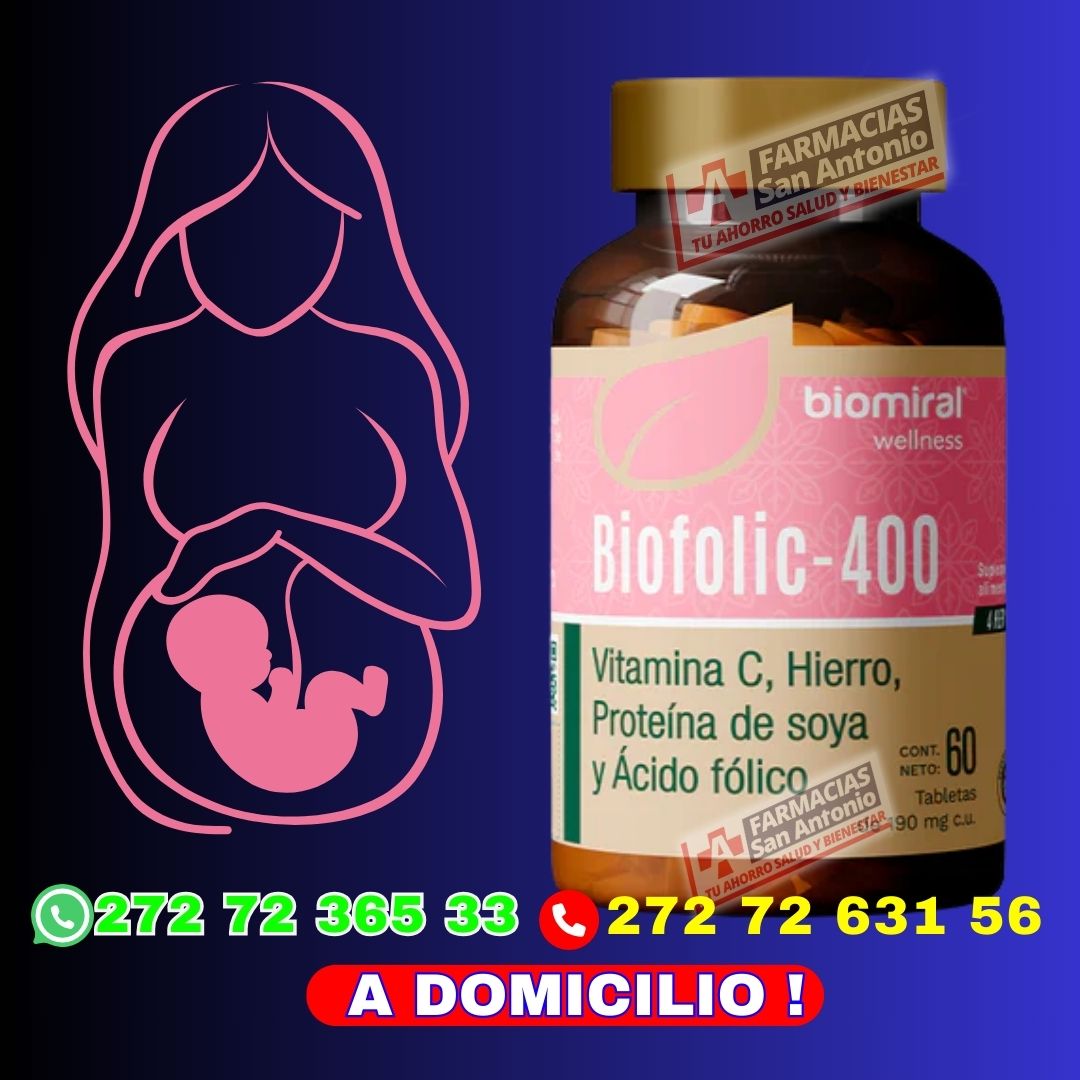 Biofolic 400 60tabletas