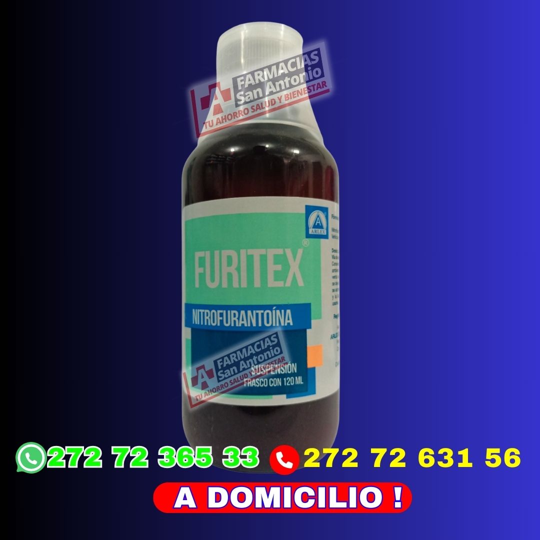 Nitrofurantoina Furitex frasco 120ML