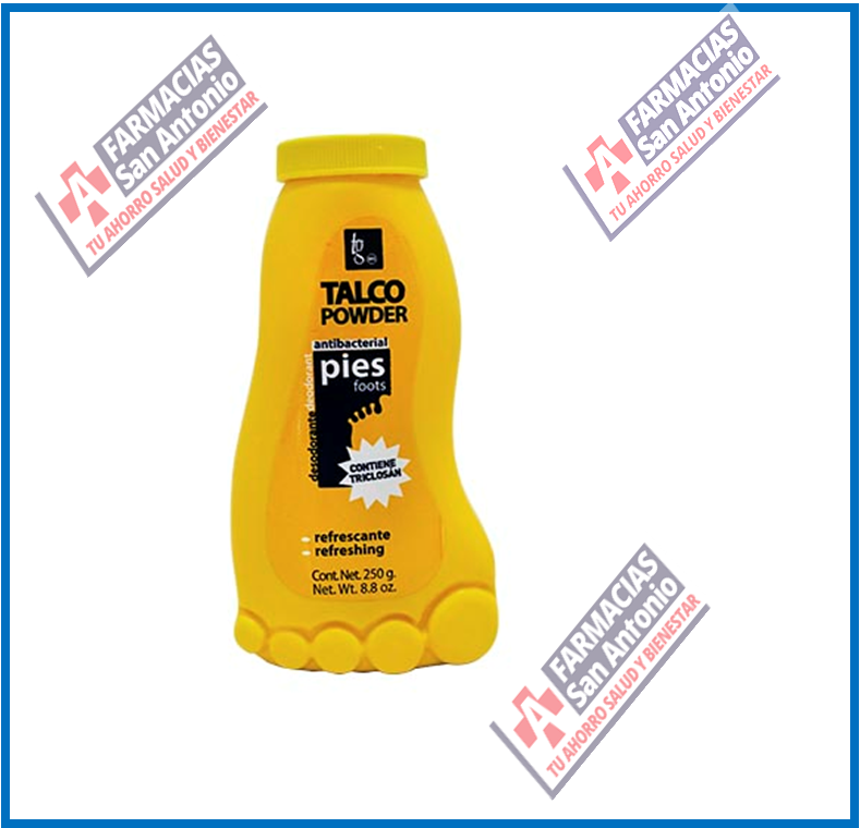 talco powder 250g Promoción